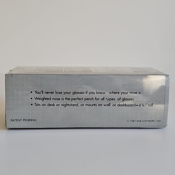 Schildkraut | Other | 987 Schildkraut The Nose Eyeglass Caddy Eb ...